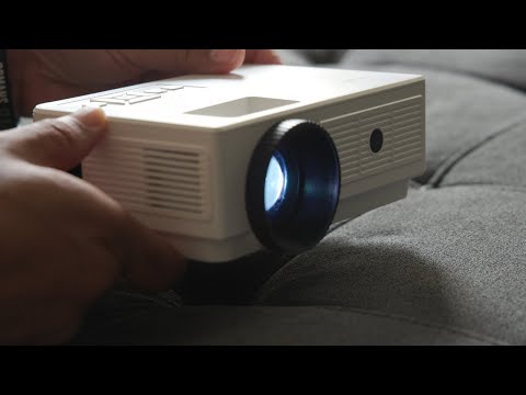 BEST Portable Bluetooth Mini Projector on Amazon Under $100 / ARTSEA 1080p Home Theater Review