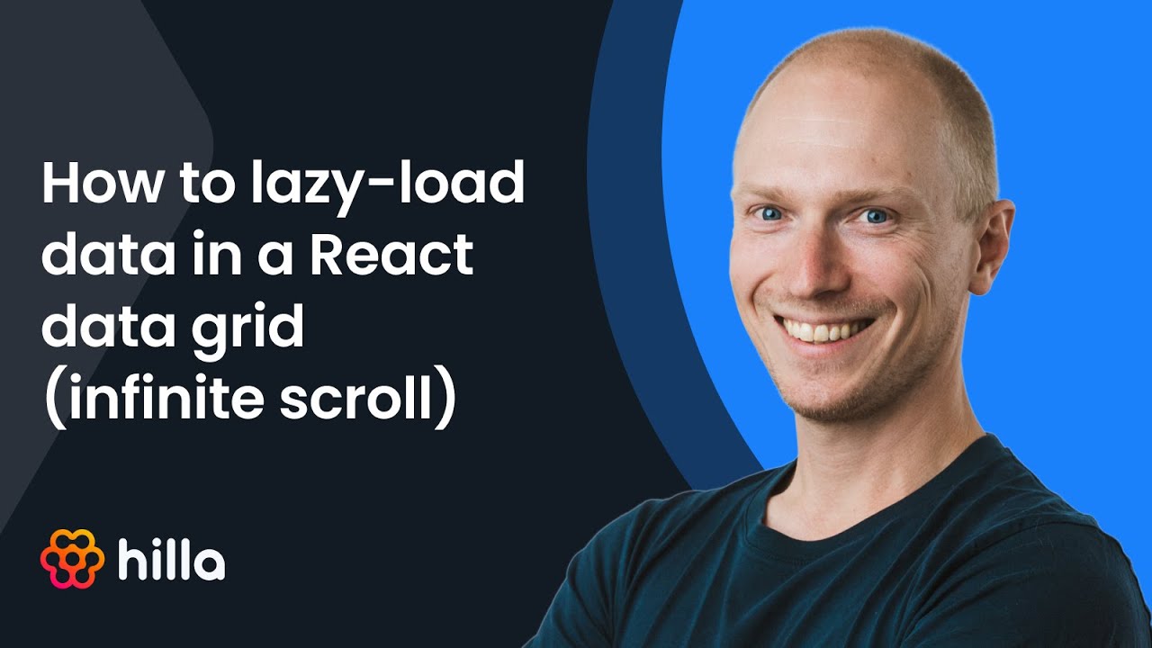 5 min tutorial: how to lazy-load a data grid in React (paging) - Hilla + React