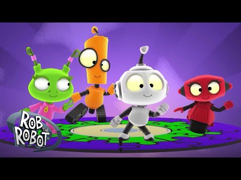 Finding Rob | Rob The Robot | Cartoons for Kids | Learning Show | STEM | Robots & Science