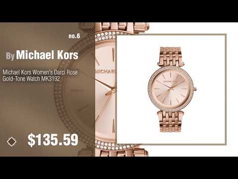 Michael Kors Rose Gold Watch, Best Sellers Collection // Women Fashion Designer Shop