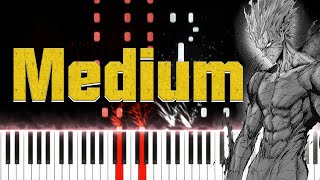 One Punch Man - Garou Theme by Anime Piano Tutorials Nuty