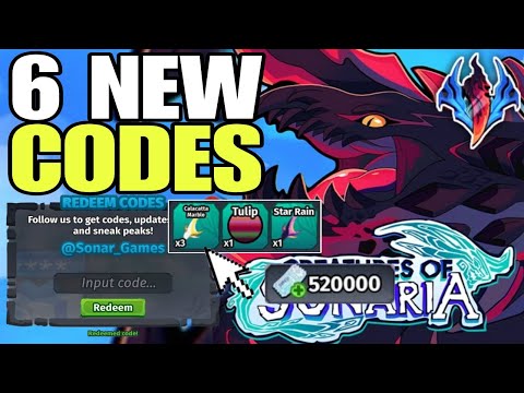*NEW CODES* ROBLOX CREATURES OF SONARIA CODES 2025 | CREATURES OF SONARIA CODE