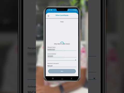 Transfer from ANZ to MyCash