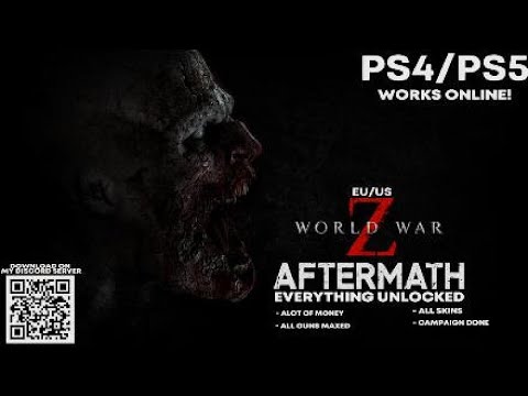 [𝗦𝗮𝘃𝗲𝗴𝗮𝗺𝗲] World War Z: Aftermath - V2 with everything unlocked + guns (see discord)[𝗣𝗦𝟰/𝗣𝗦𝟱]