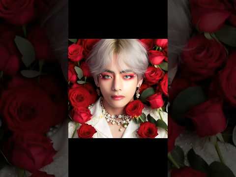๐น๐ฅOt7 BTS members beautiful AI image with Red roses ๐ฅ๐น#bts #btsarmy #btsshorts #shorts #youtube