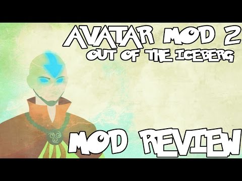 MASTER THE ELEMENTS! || Avatar Mod 2 Out Of The Iceberg Mod Review (Minecraft Avatar Mod)