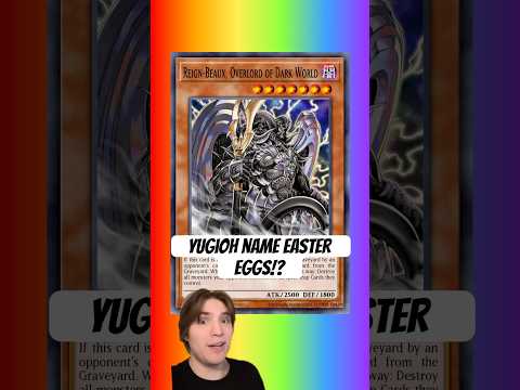 YuGiOh EASTER EGG Names!?