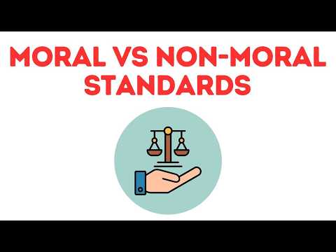 Moral Standards vs Non Moral Standards (In 3 Minutes)