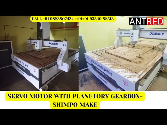 CNC Router Machine - 4.5 KW 1525 Series CNC Router Machine With Side ...
