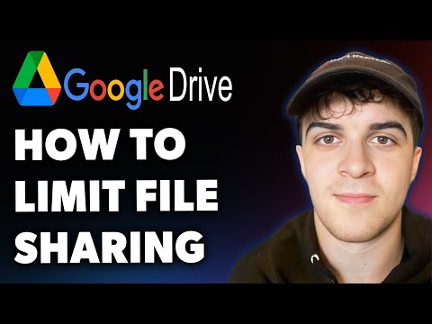 How to Limit File Sharing in Google Drive (Full 2025 Guide)