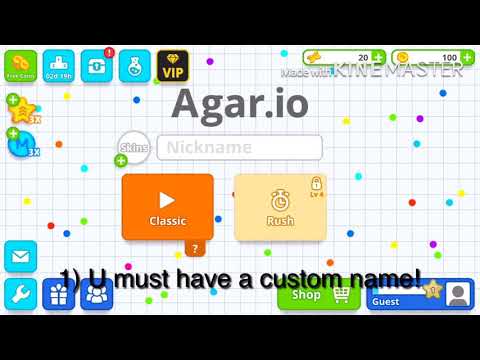 How To Get Cool Names On Agar.io (Mobile)