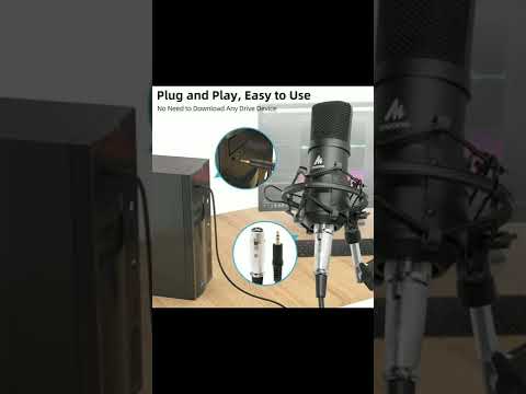 Maono Professional Condenser Microphone for karaoke Singing, youtube Podcasting and vlogging