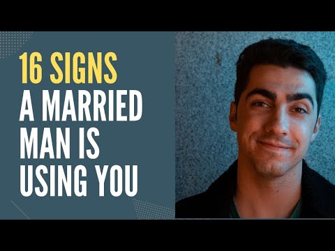 16 Big Signs A Married Man Is Using You