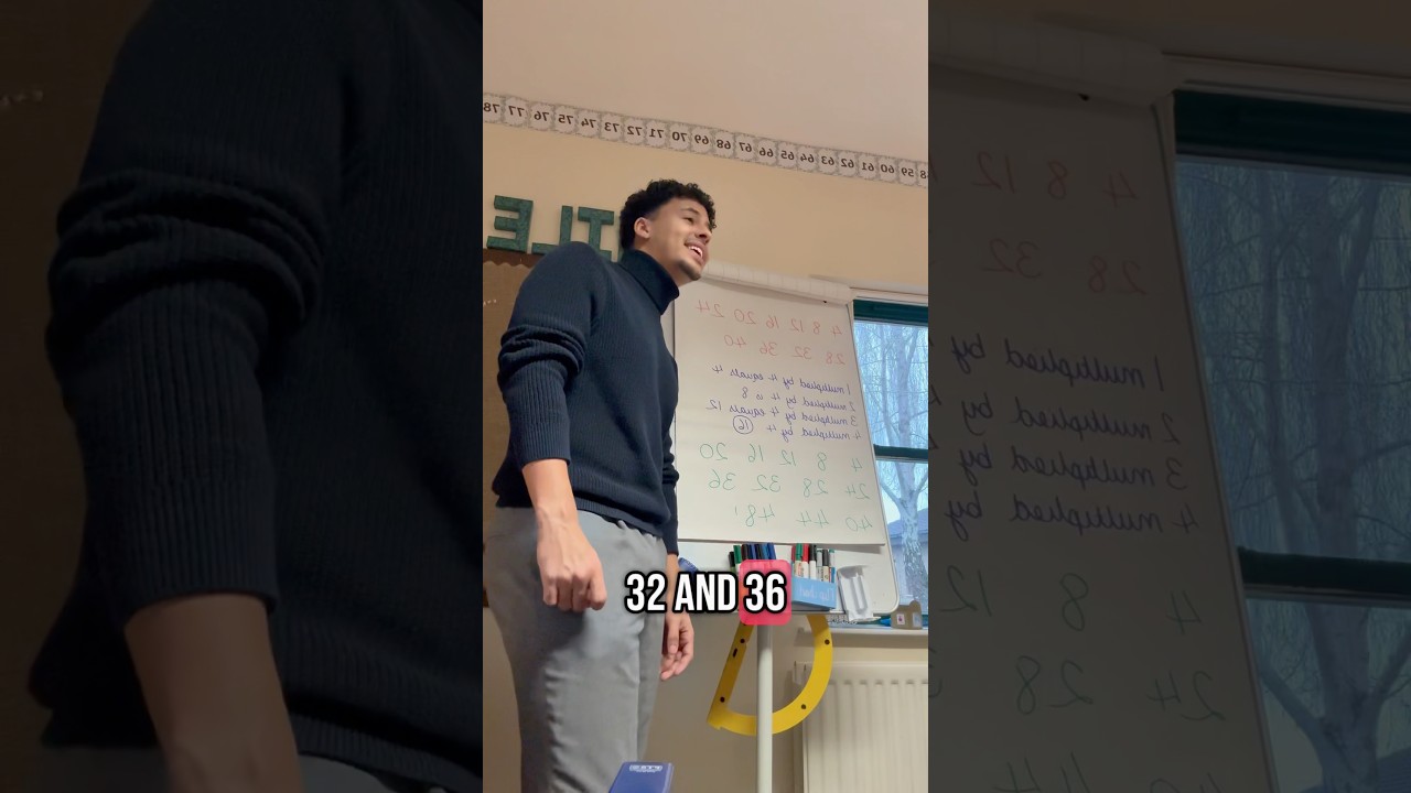 4 times tables to APT by ROSÉ and Bruno Mars