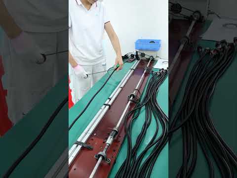 The processing of each wire harness must be precise!