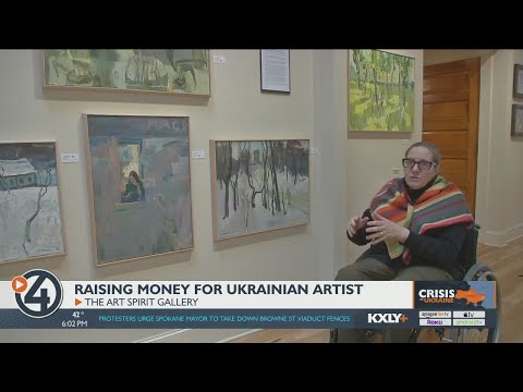 Local museum raises over $16,000 for Ukrainian artist