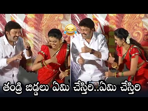 Rajasekhar Super CRAZY Dance With His Daughter Shivani Rajasekhar | Aha Naa Pellanta | Daily Culture