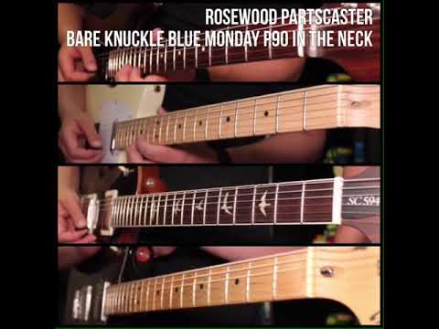 Guitar Pickup Shootout: p90, single coil, Humbucker, Wide Range