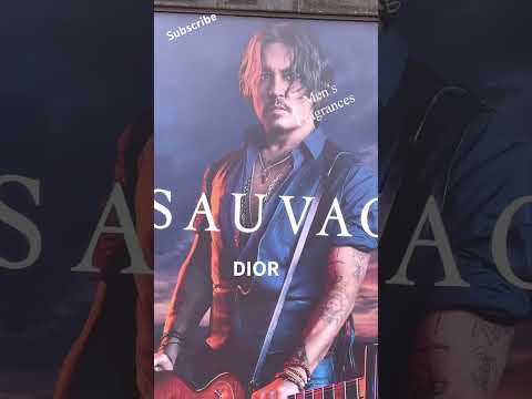 🟡 DIOR SAUVAGE MENS FRAGRANCE JOHNNY DEPP MACYS - GO MAN🔥#diorsauvage #johnnydepp #macys