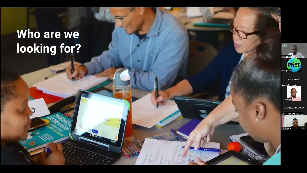 PhET Translator Network Informational Session
