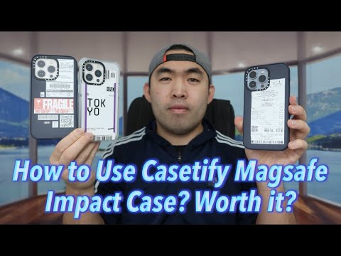 How to Use Casetify iPhone 13 Pro Magsafe Impact Case?