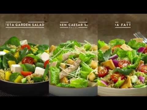 McDonald's Salads at DIFC