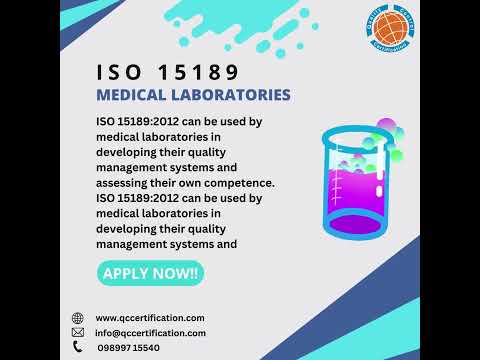ISO 15189, ISO 15189 Certificate in India