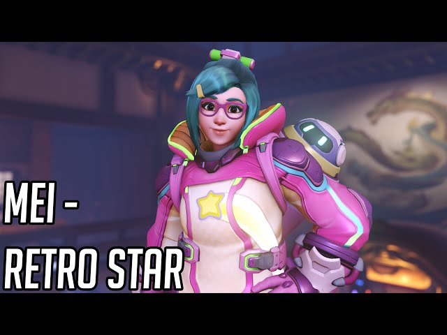 Overwatch 2 Retro Star Mei skin: How to get, features, price, and more