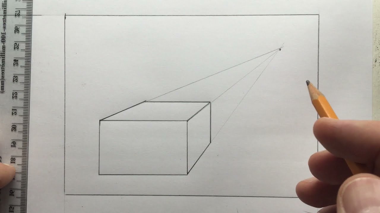 CAD ONE POINT PERSPECTIVE Block#1