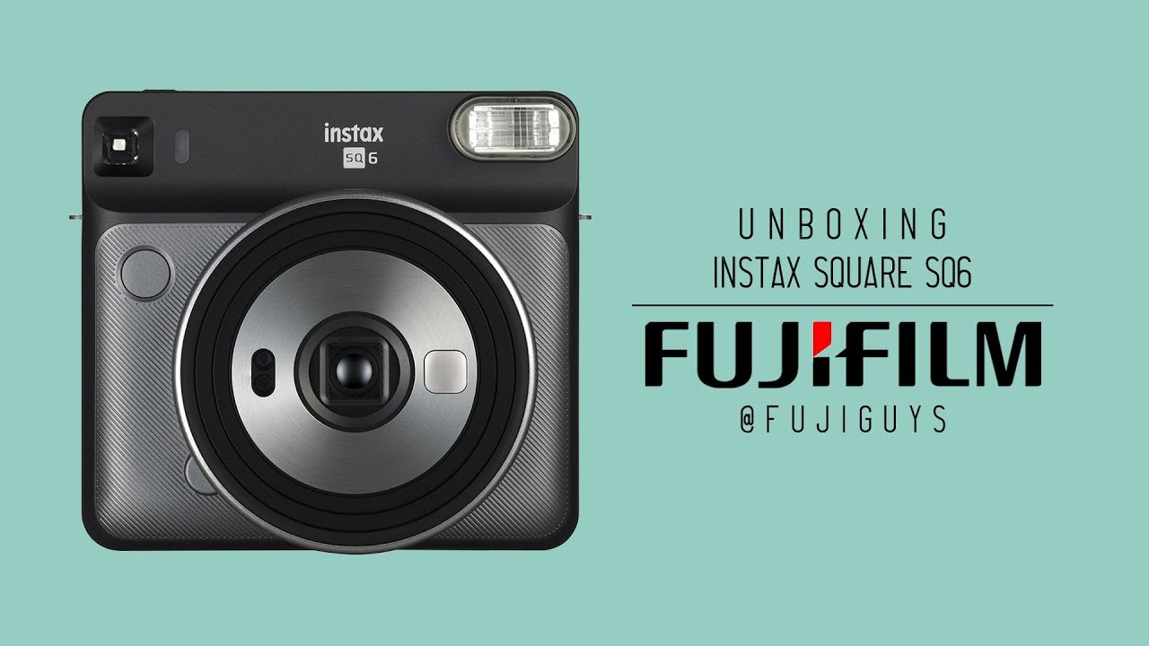 Fujifilm Instax Square Sq6 Camera Graphite Gray Kamera Express