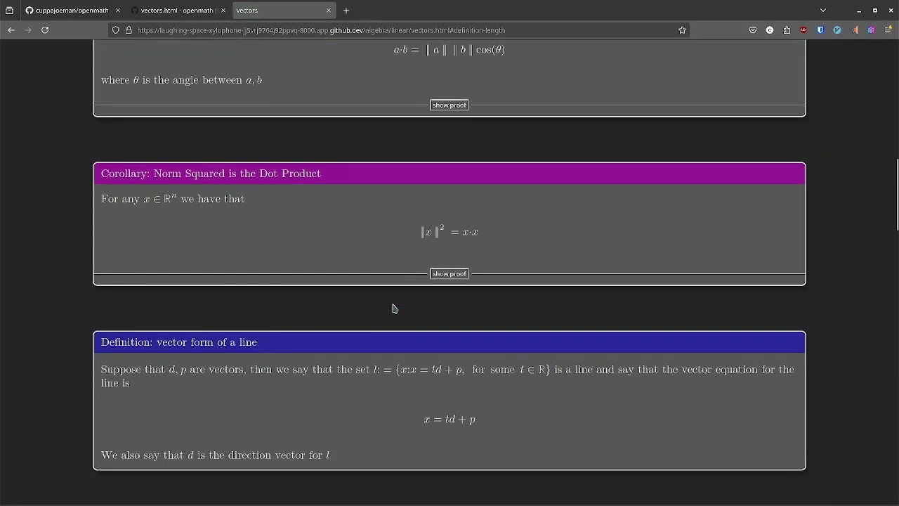 openmath tutorial