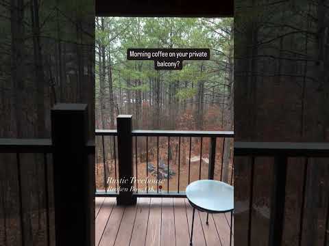 Rustic Treehouse | What are you doing on your next vacation? | Luxury Cabin Tour in Broken Bow OK