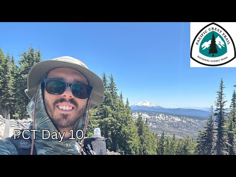 Snow fields before Crater Lake | PCT Day 10