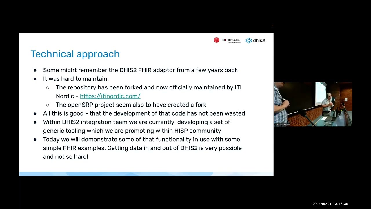 DHIS2 and FHIR #DAC2022