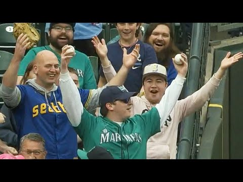 Baseball Fan Catches Two Foul Balls on Back-to-Back Pitches - River 105