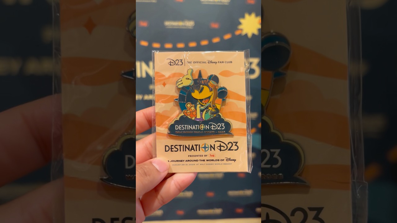 🎀 Free Minnie Mouse Pin | Destination D23 2025 🐭✨