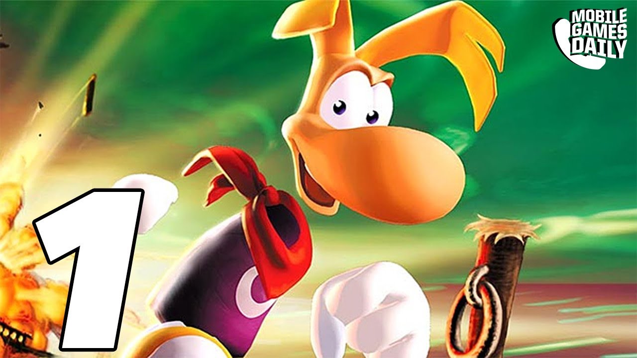 RAYMAN MINI - Gameplay Walkthrough Part 1 (iOS Android)
