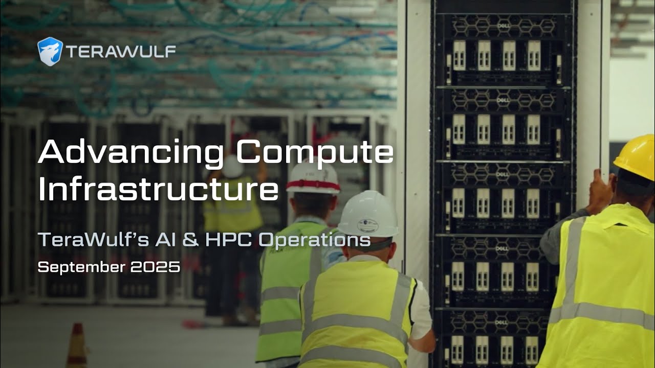 Advancing Compute Infrastructure | TeraWulf’s AI & HPC Operations