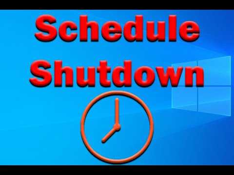 How to schedule timer to shutdown your PC after an hour?