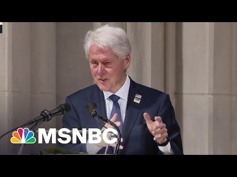 Former President Clinton Honors Madeleine Albright As ‘The Voice Of America At Its Best’