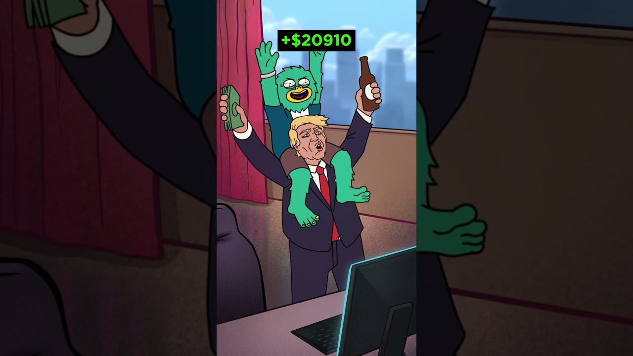 Crypto goes up 🚀 then down 📉 and up again… Thanks, Trump, for keeping it chaotic 😅 #crypto