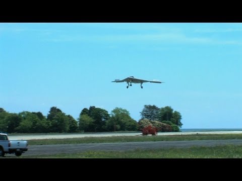 US drone makes first catapult launch off a carrier