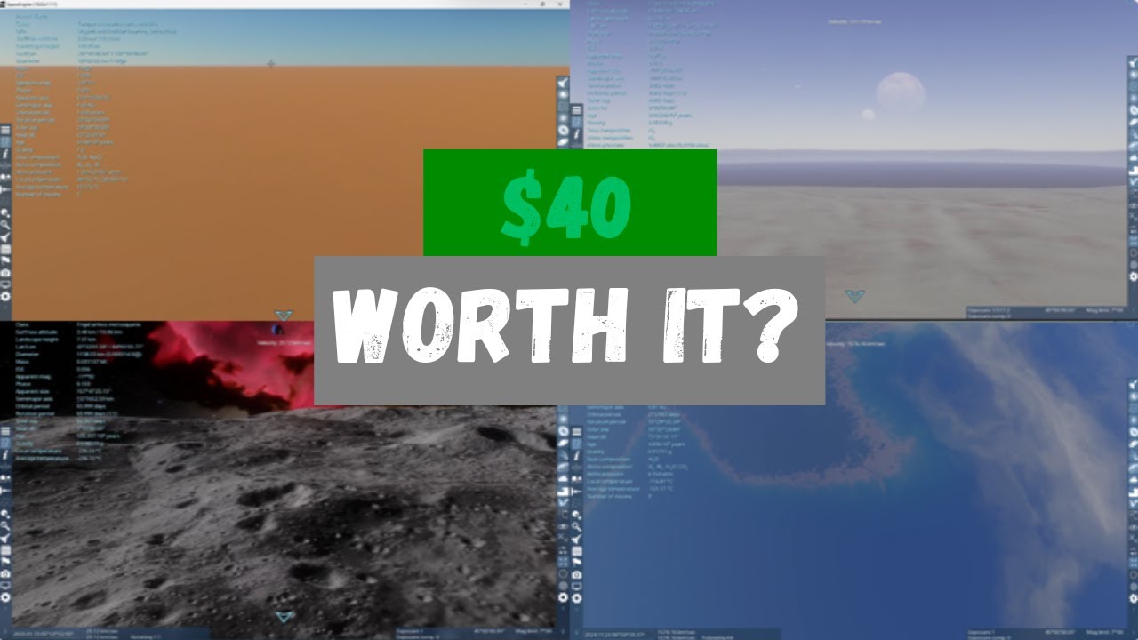 IS SPACE ENGINE Worth the $40 on Steam?