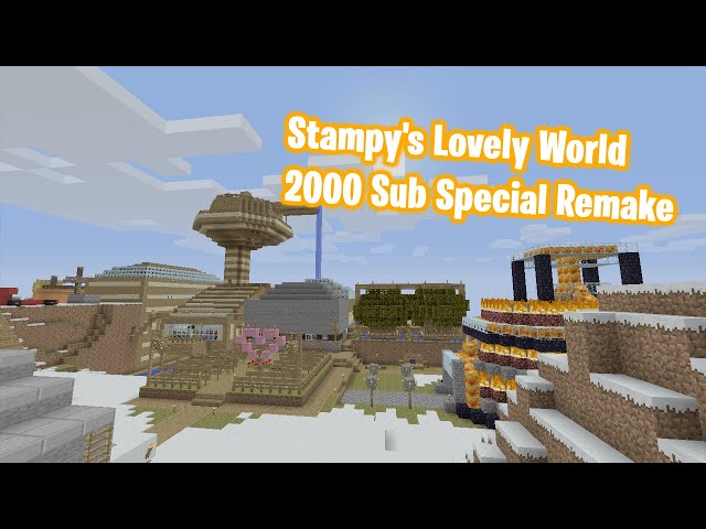 Minecraft Stampys World Tour