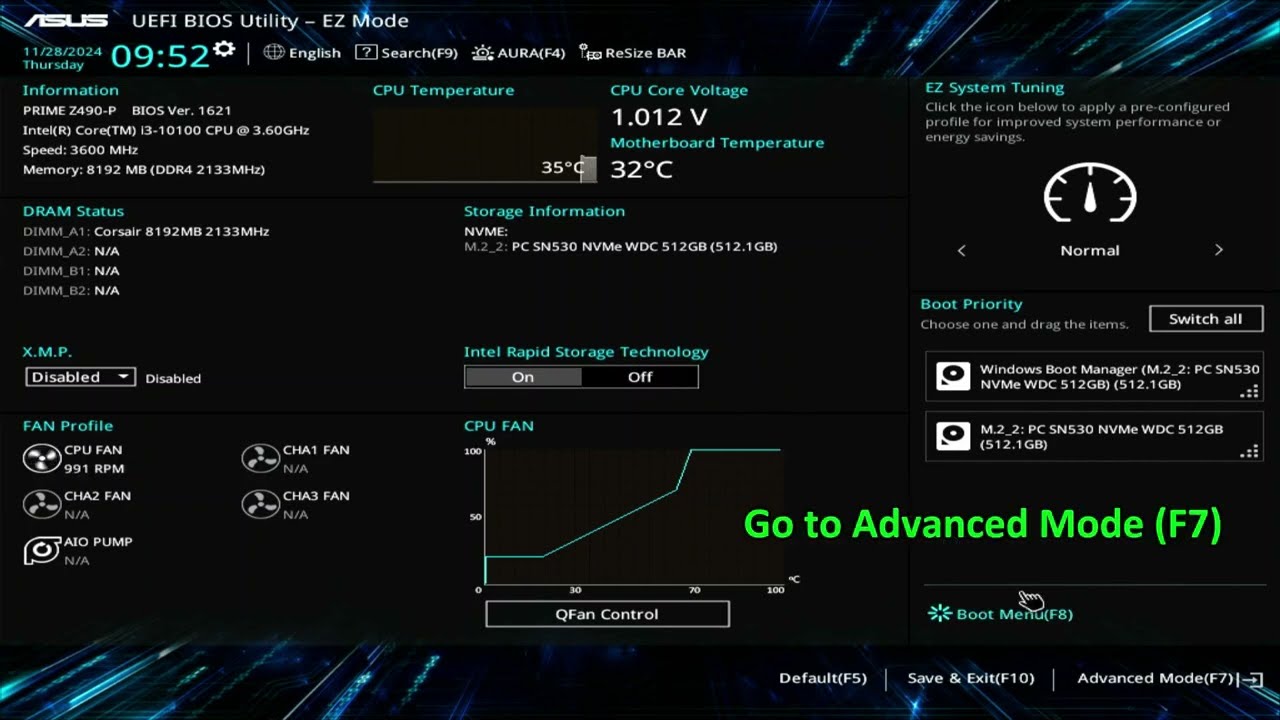 How to Enable Secure Boot | Bios Asus Prime