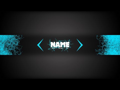 Gaming/ Tech YouTube Banner Speed art | Gaming Banner Template Design