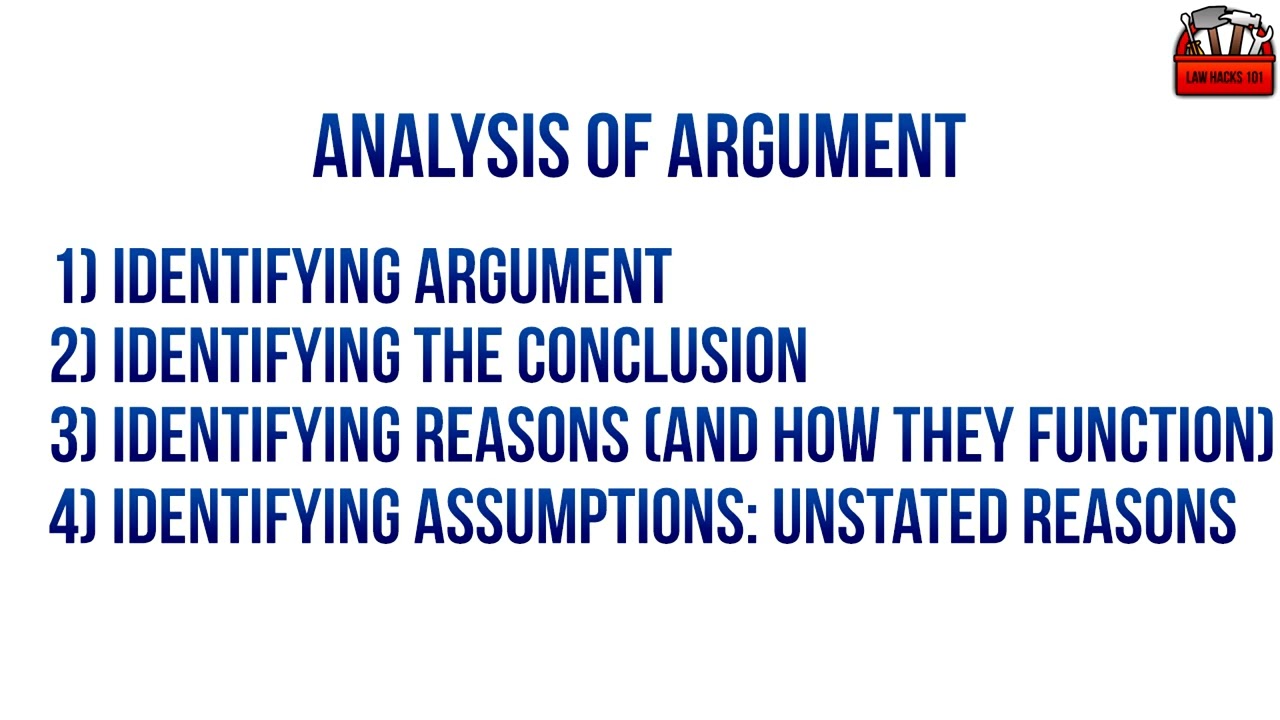 Hack Argument—2: Analysing Argument—Is it an Argument?