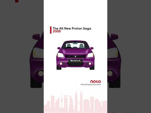 🔥 The Evolution of Proton Saga (Malaysia's First Ever Car!) 🔥