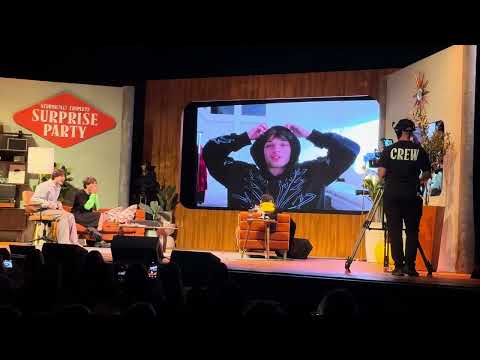 The Sturniolo Triplets - Surprise Reveal - Chris Reveals Surprise at the Surprise Party Tour