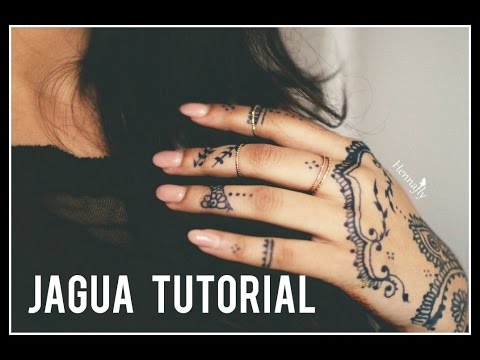 Jagua Tattoo (Natural Navy Blue Stain) | Hennafly